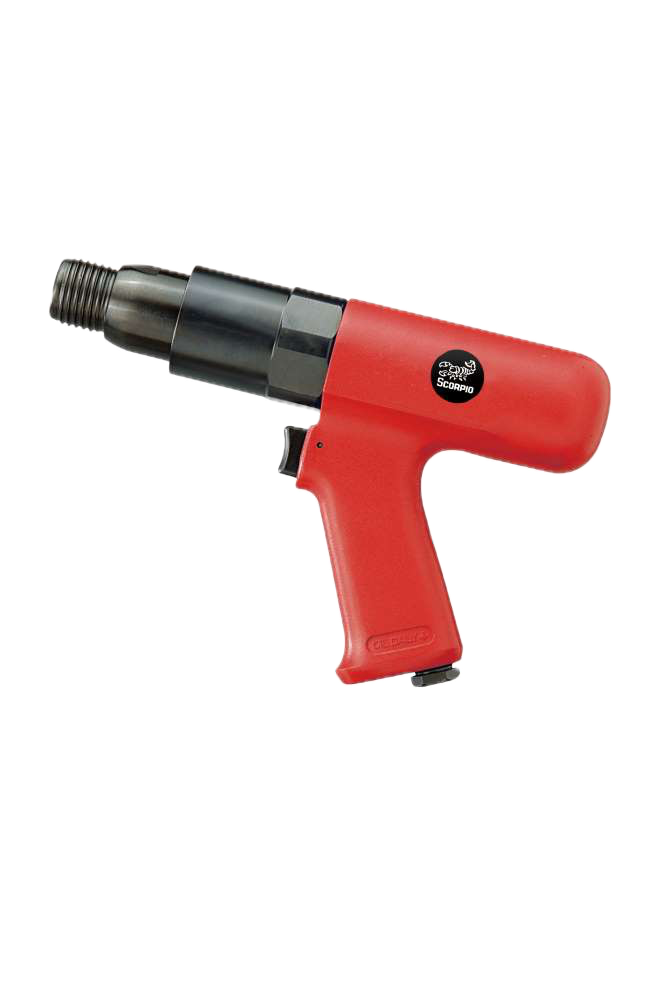 Vibration-Damped 210mm Air Hammer-Round/Hex Shank